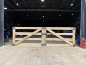 Custom Built Gates | Rustic World Timbers
