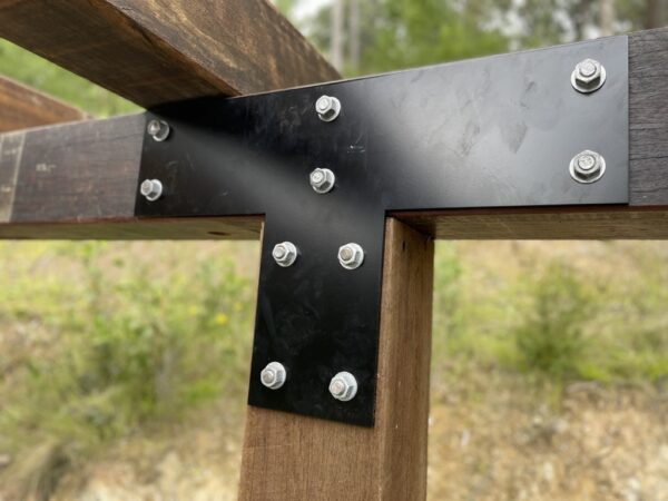 Spotted Gum Posts 200 x 200mm | Rustic World Timbers