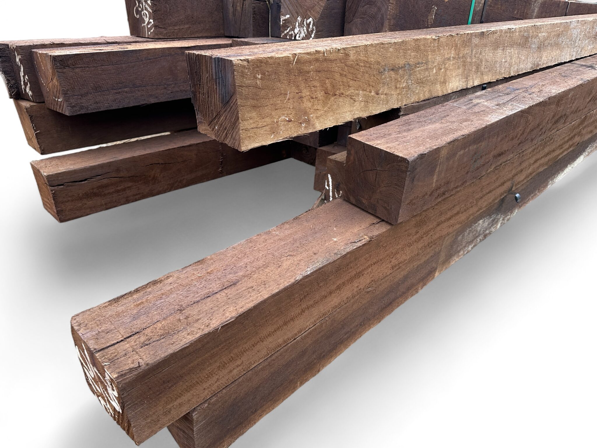 Spotted Gum Posts 125 x 125mm | Rustic World Timbers