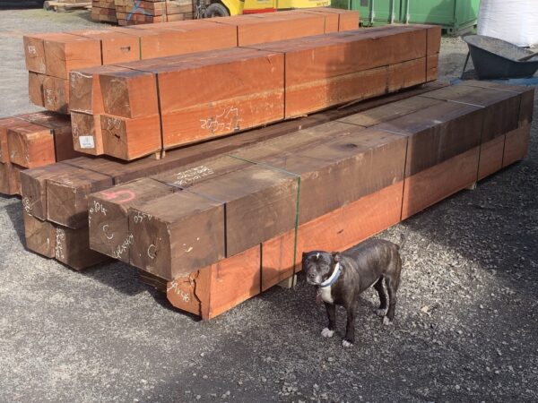 Ironbark Posts 250 x 250mm | Rustic World Timbers