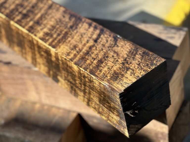 Ironbark Posts 100 x 100mm F14 Heart Free | Rustic World Timbers