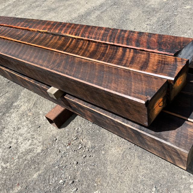 Spotted Gum Posts 200 x 200mm - Rustic World Timbers