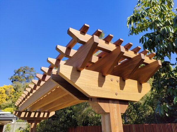 Spotted Gum Posts 200 x 200mm | Rustic World Timbers