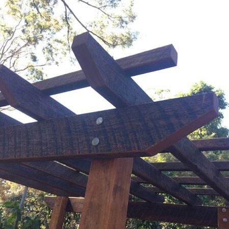 Spotted Gum Posts 150 x 150mm | Rustic World Timbers