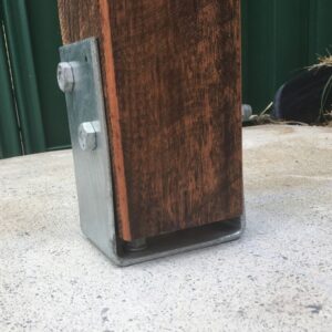 Spotted Gum Posts 150 x 150mm - Rustic World Timbers