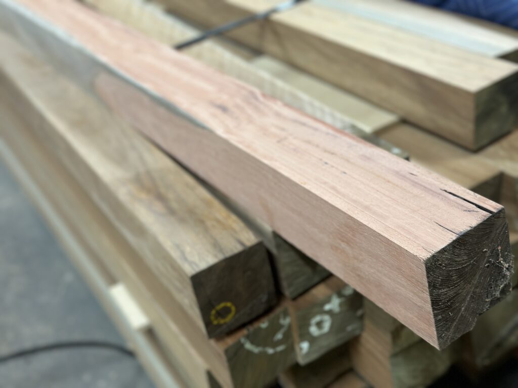 Spotted Gum Posts 115 x 115mm | Rustic World Timbers