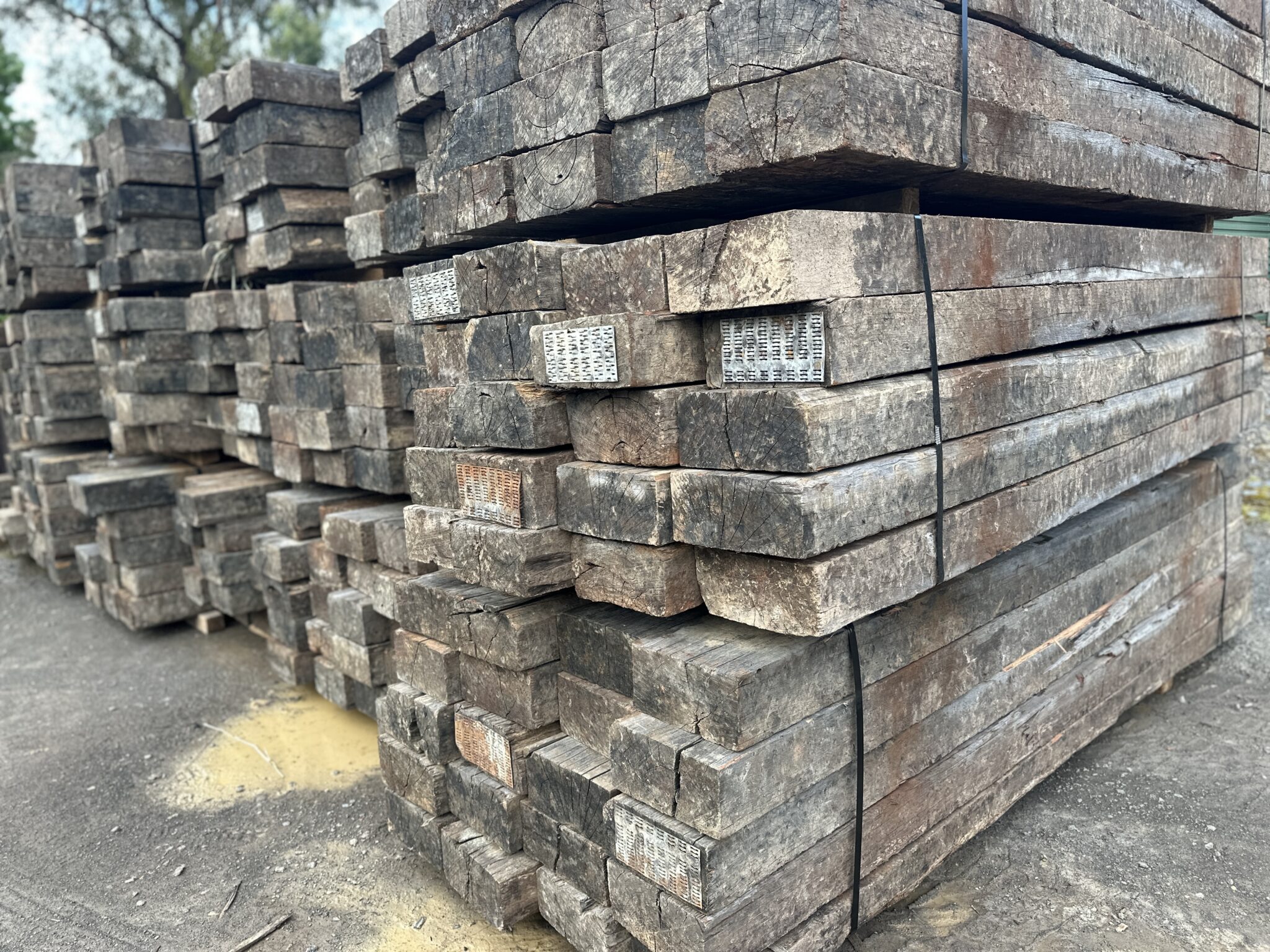 AA Railway Sleepers 250 x 120 x 2700mm | Rustic World Timbers