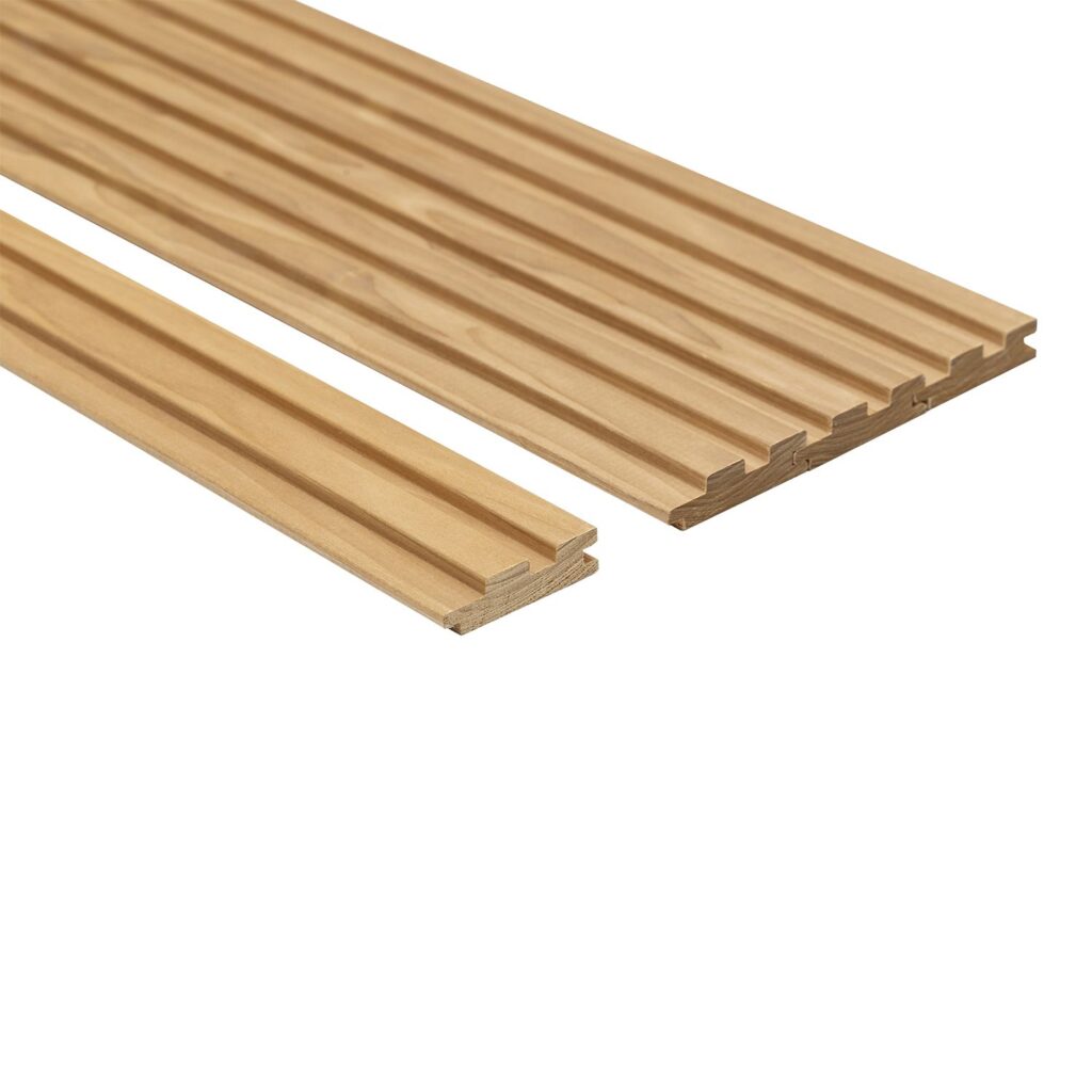 Thermory® Raw Thermo Aspen KYTE - Timber Wall Panelling