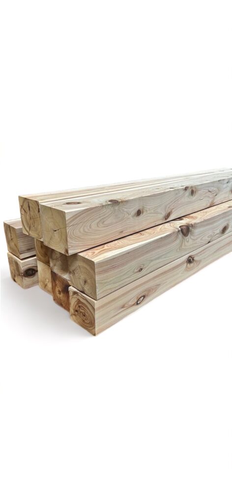 Cypress Pine Posts - 140 x 140mm F7 | Rustic World Timbers