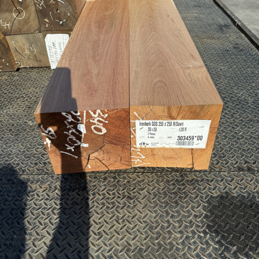 Spotted Gum Posts 140 x 140mm | Rustic World Timbers