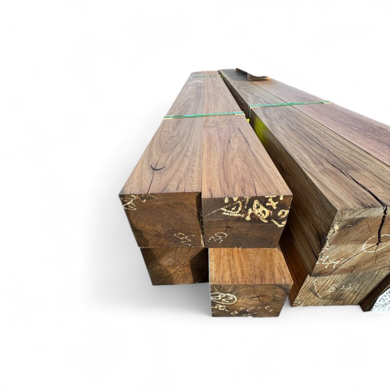 Spotted Gum Posts 140 x 140mm | Rustic World Timbers